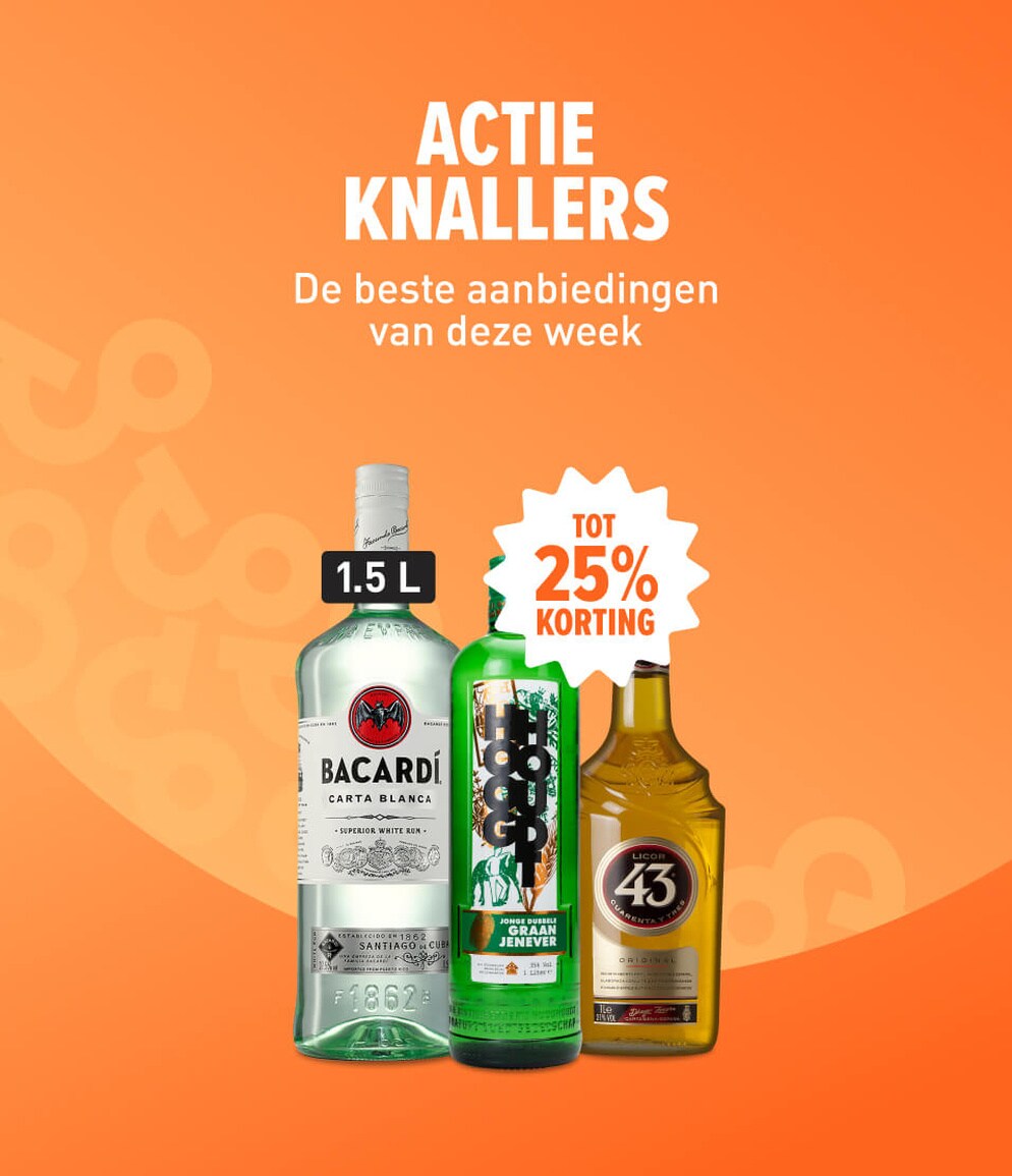 Wodka aanbiedingen | De beste wodka's met korting